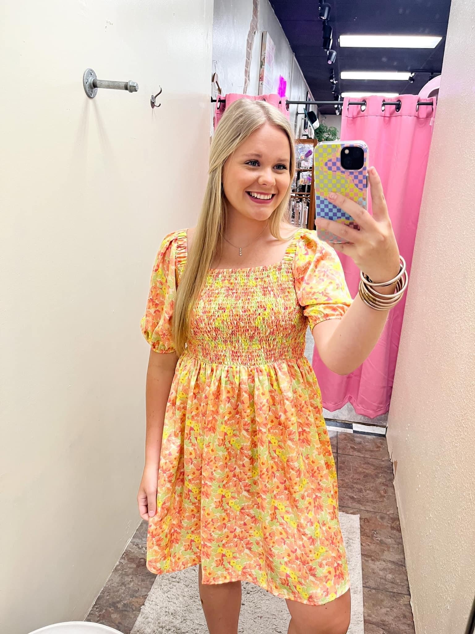 Macie Floral Dress – Ani Oakli Clothing Co.